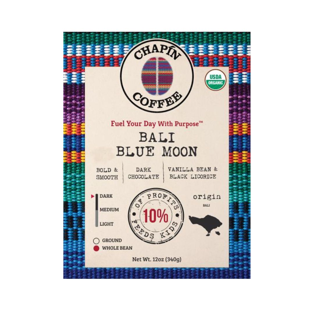 Bali Blue Moon Dark Roast—Chapin Coffee – Chapín Coffee